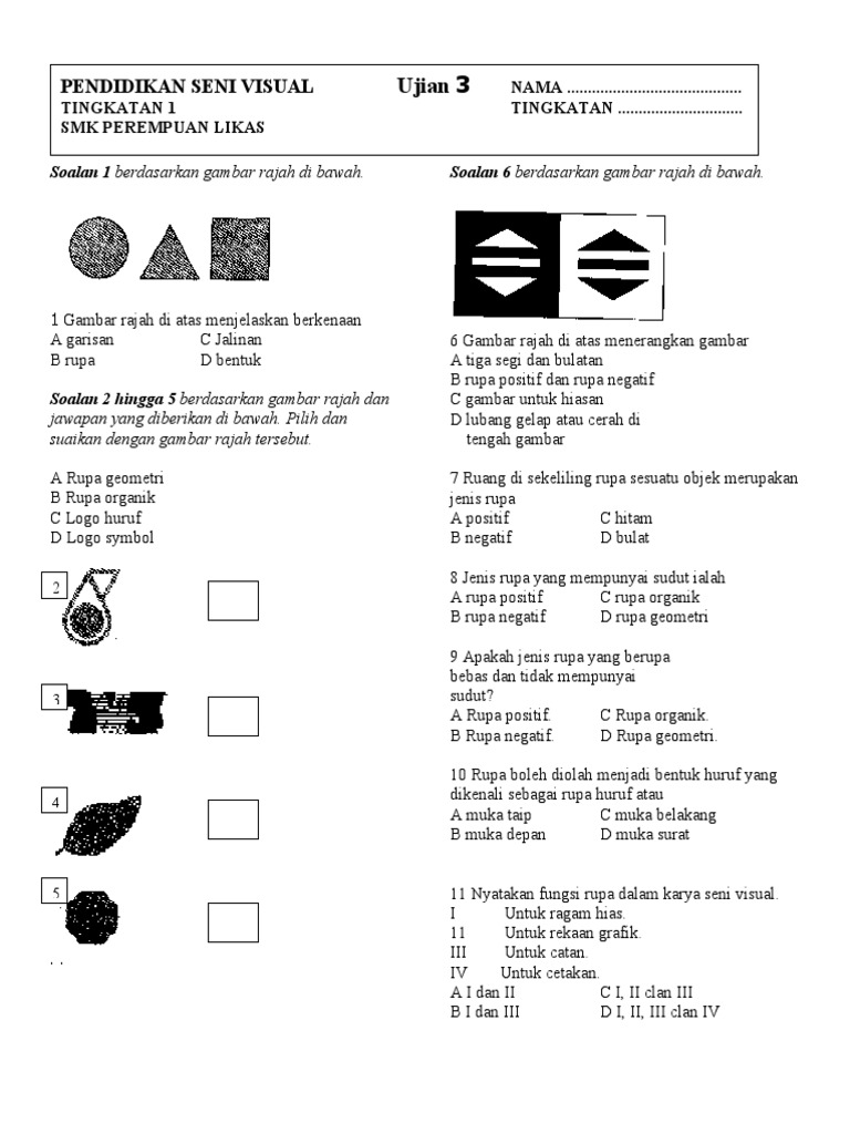 Ujian 3 T1 Pdf