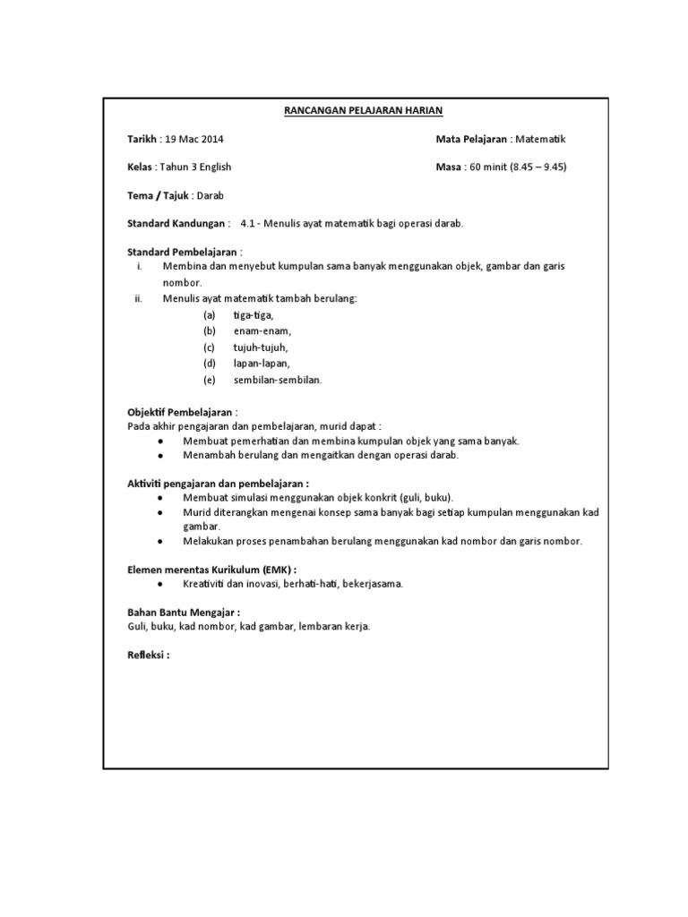 RPH Math Topik 4 | PDF | Seni | Komputer