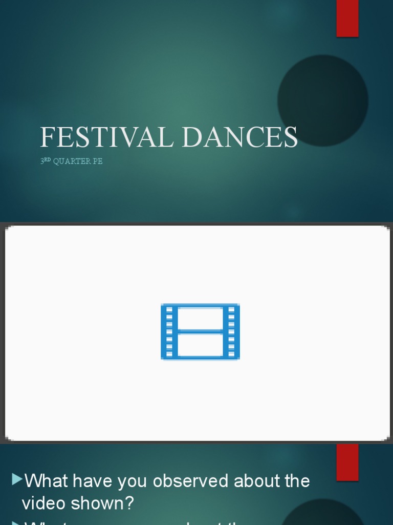 FESTIVAL DANCES Grade 9 | PDF