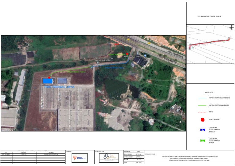 Site Plan PMU Permas Jaya PDF | PDF