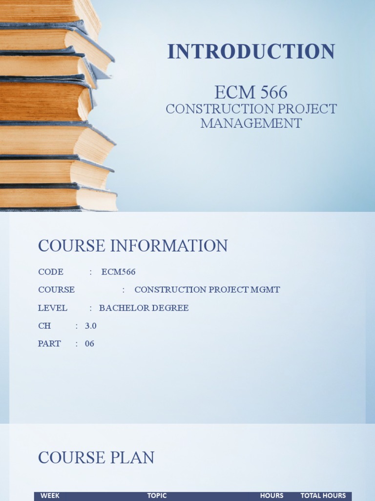 Introduction Ecm 566 | PDF | Art