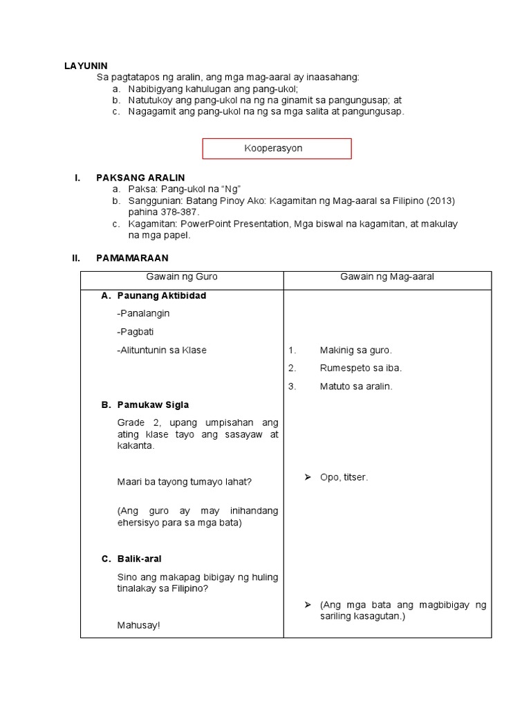 DLP IN FILIPINO | PDF