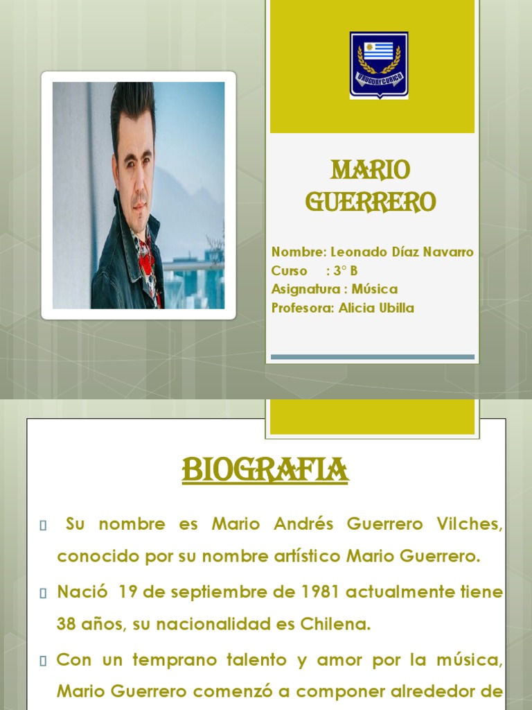 Mario Guerrero | PDF