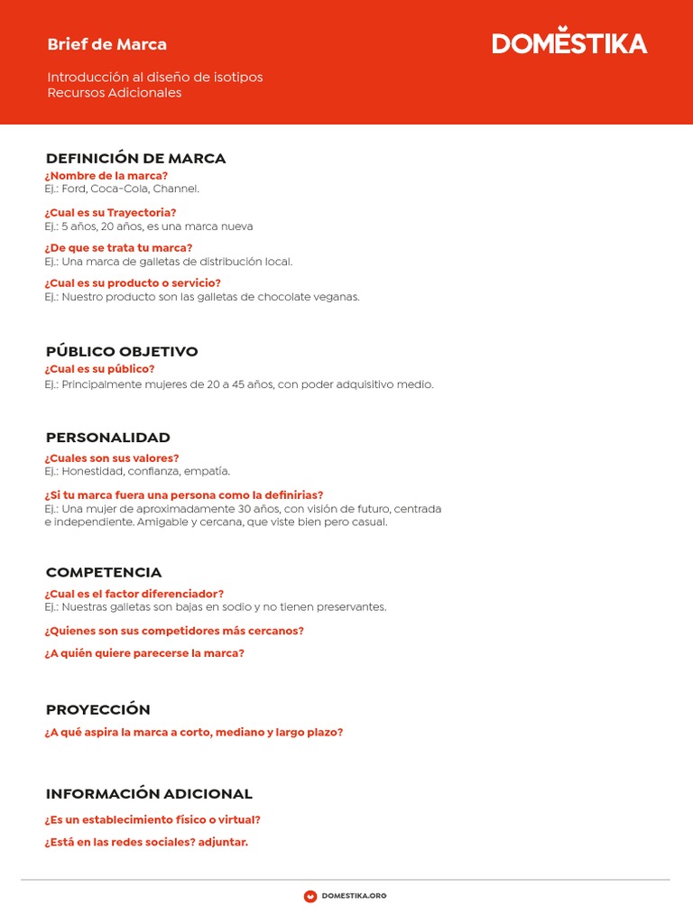 Brief de Marca | PDF
