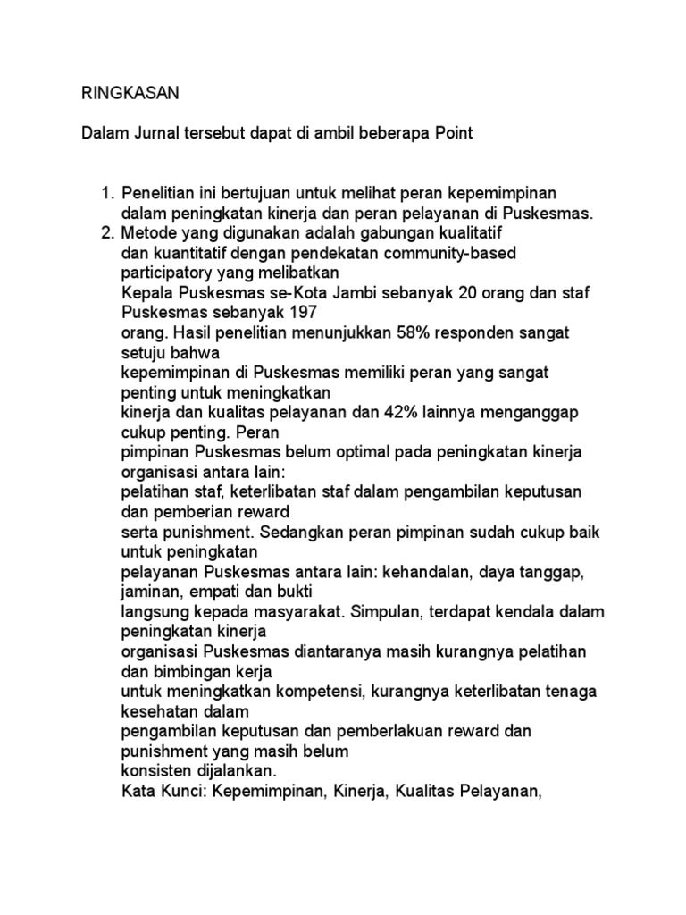 RINGKASAN | PDF