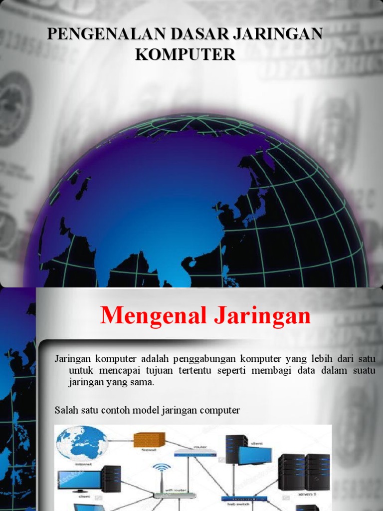 Dasar Jaringan Komputer: Jenis & Elemen | PDF | Teknologi & Rekayasa