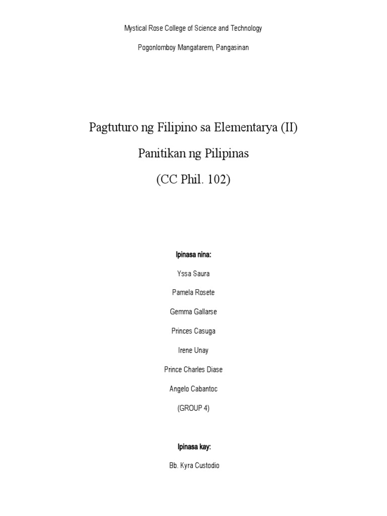 ARALIN-4.-PAGHAHANAY-NG-MGA-PANITIKAN-GROUP-4 (1).docx | PDF