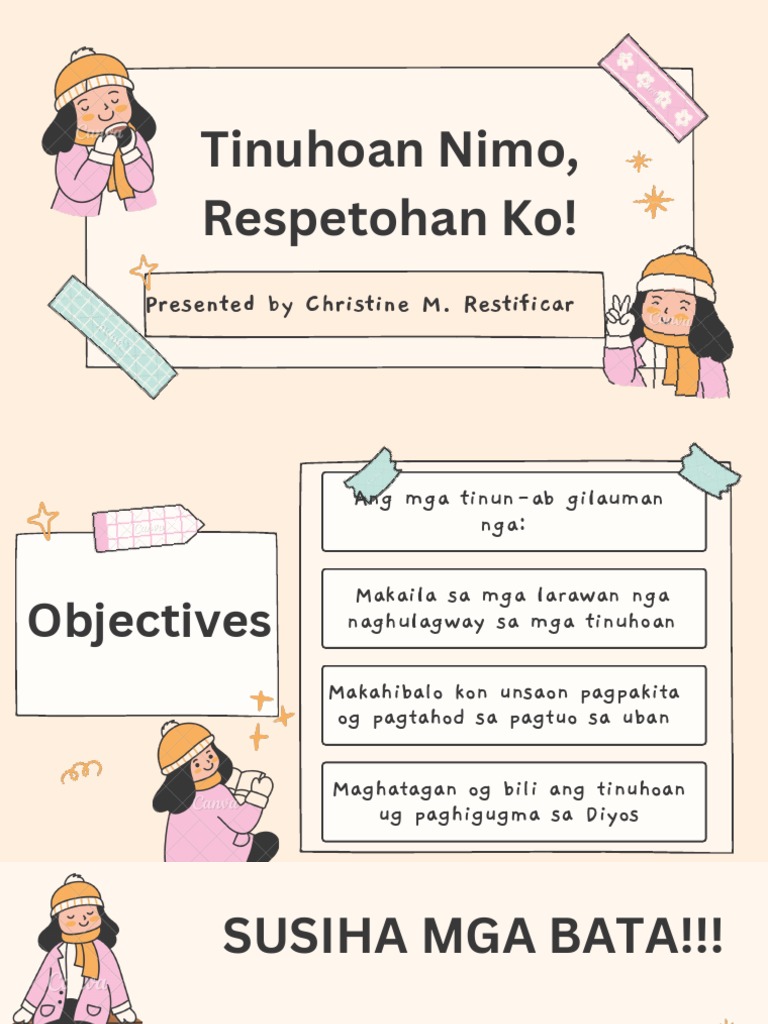 (Tinuhoan Nimo, Respetohan Ko! | PDF