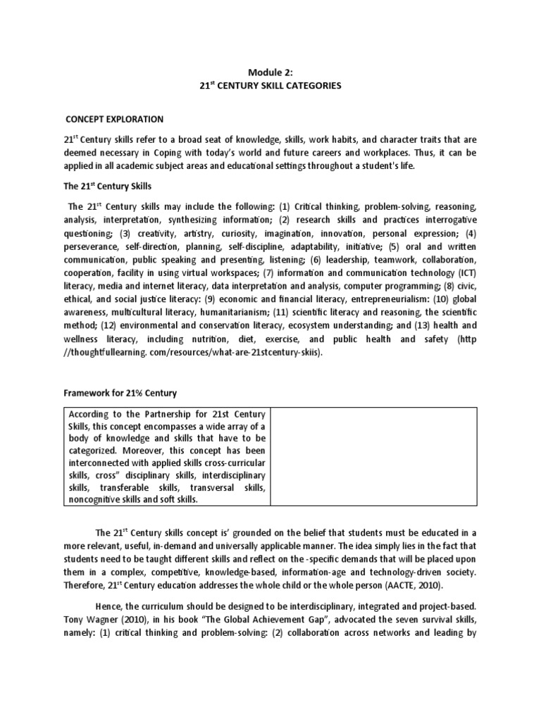 BUILDING AND ENHANCING NEW LITERACIES ACROSS THE CURRICULUM Module 2 | PDF | Educational ...