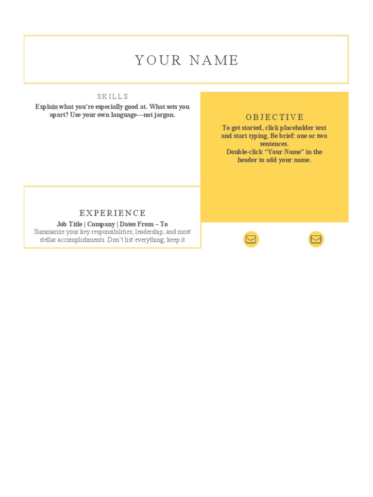 Crisp and Clean Resume, Designed by MOO | PDF