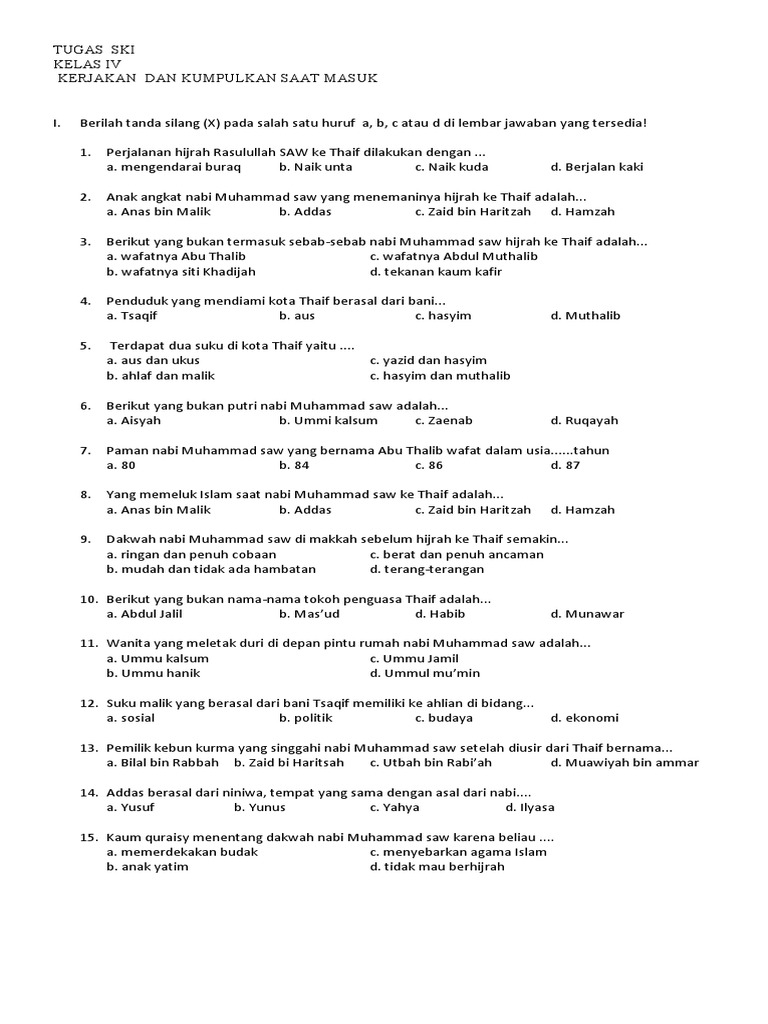 Tugas Ski KLS Iv PDF | PDF