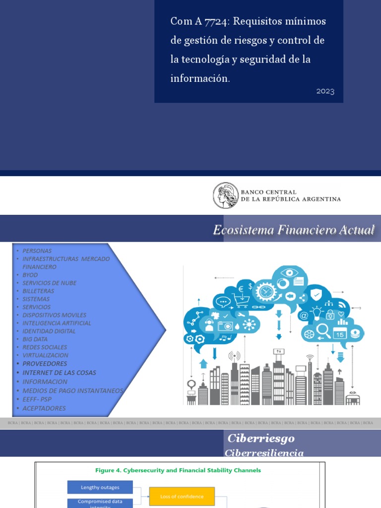 Com A 7724 PDF BCRA PDF | PDF | Seguridad de información | Continuidad ...