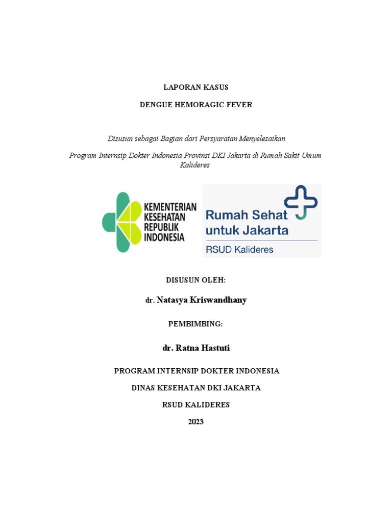 Laporan Kasus DHF | PDF