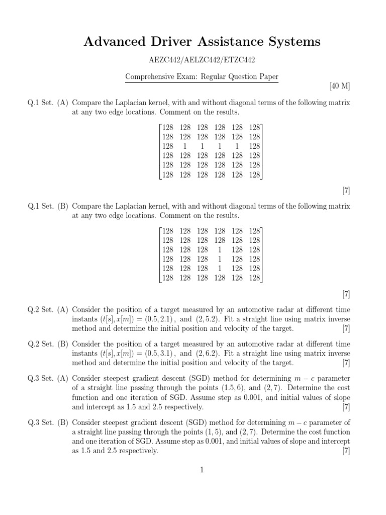 Ae ZC442 Ec-3r First Sem 2022-2023 | Download Free PDF | Applied Mathematics | Algorithms