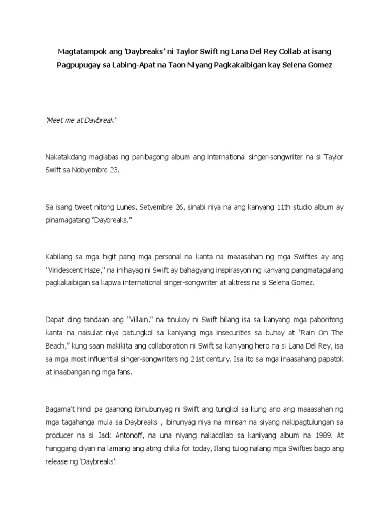 FSPL Script Showbiz | PDF