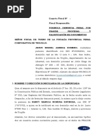 Modelo de Escrito Por Denuncia Penal Por El Delito de Estafa y Otros en Sede Fiscal | PDF ...
