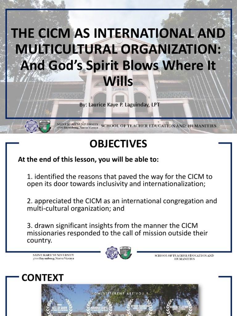 Module 2 Lesson 1 Cicm International | PDF | Catholic Church | Second ...