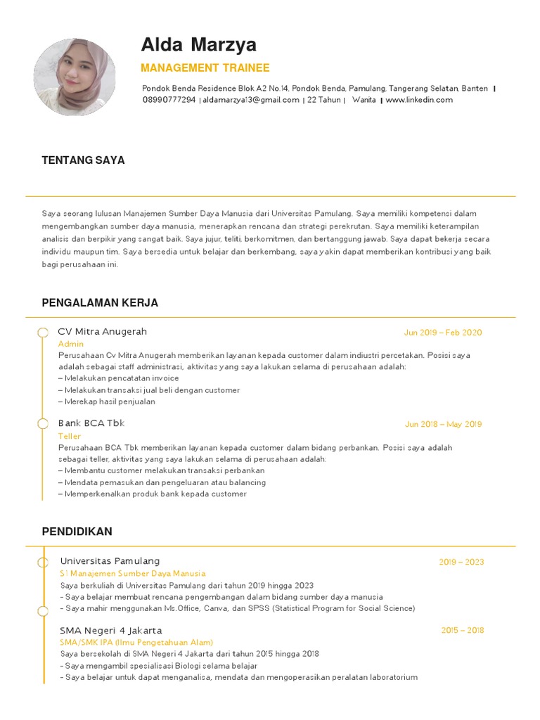 CV Seminar SDM | PDF