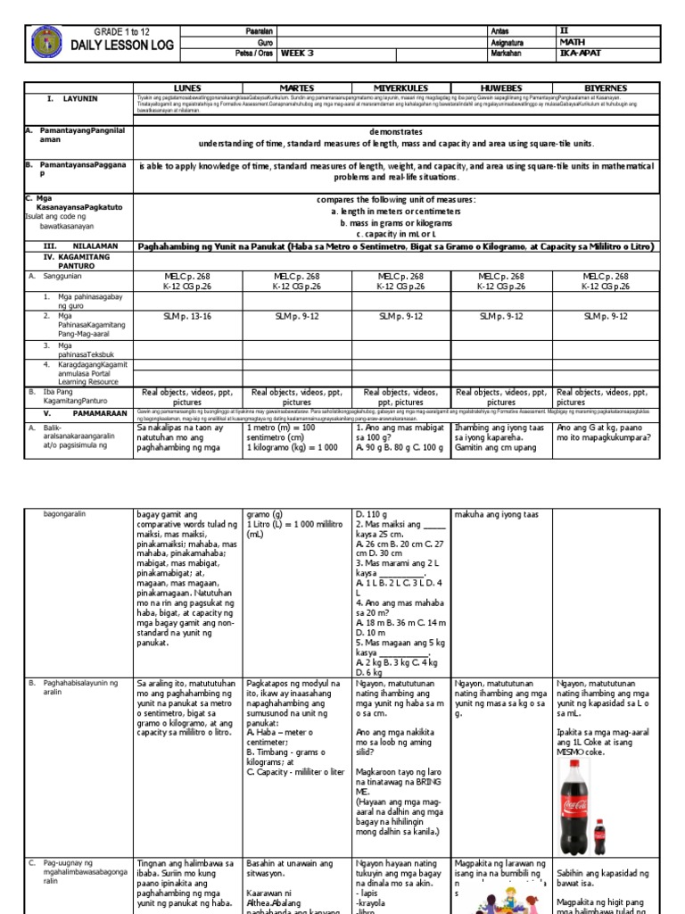 Q4 Math Week 3 | PDF