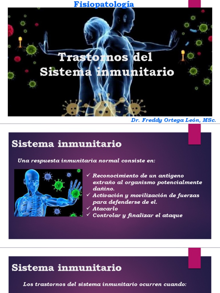 Trastornos Del Sistema Inmunitario | PDF | Sistema inmune | Alergia