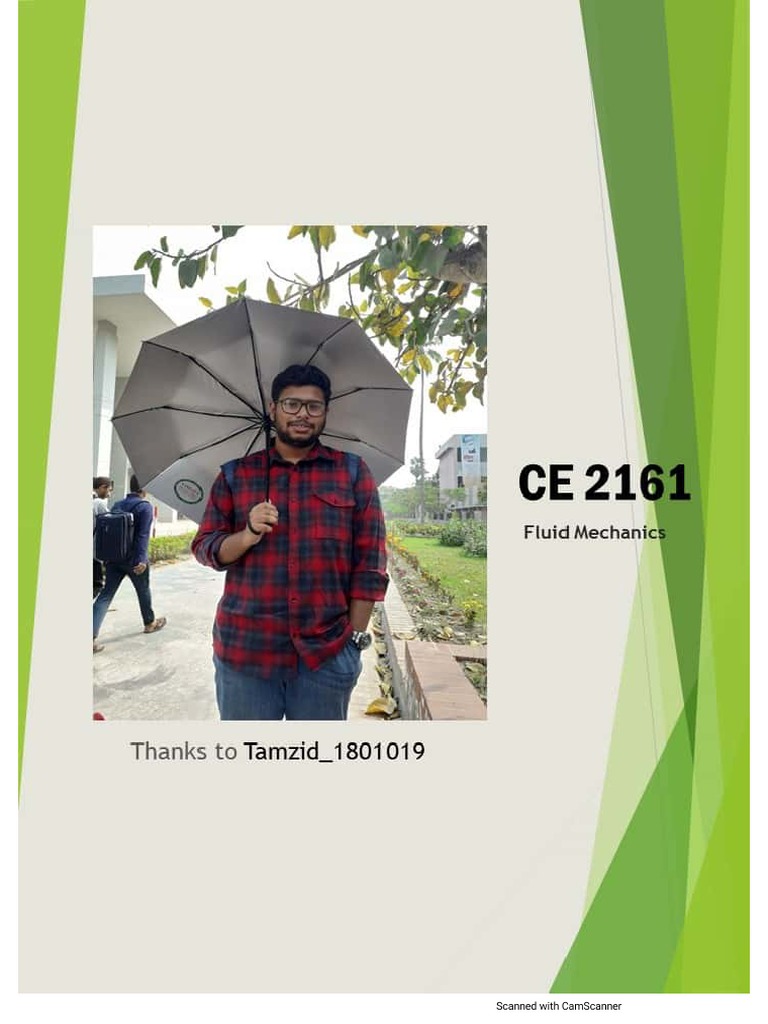 Fluid Mechanics by MH Sir PDF | PDF