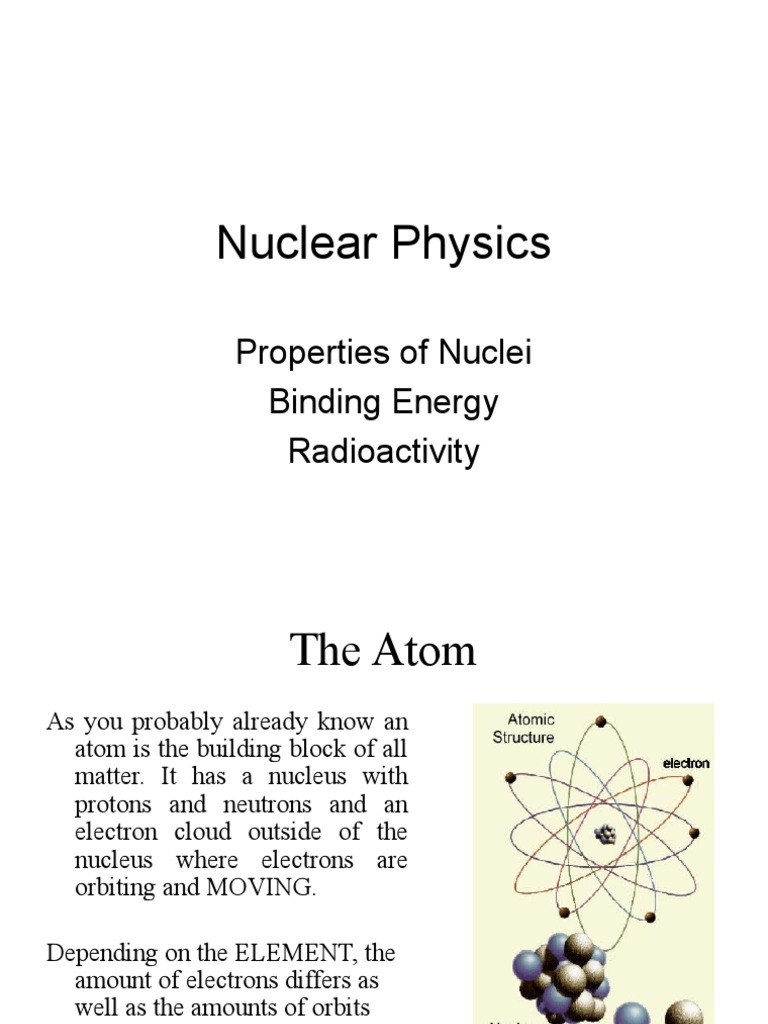 Nuclear Physics | PDF