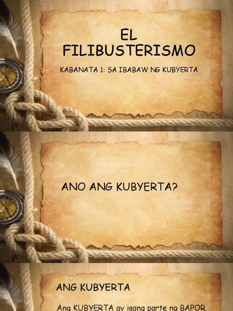EL FILIBUSTERISMO | PDF