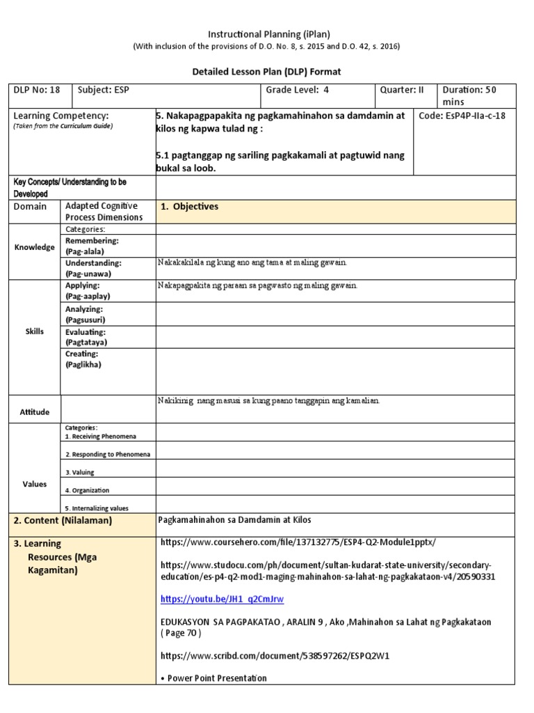 Lesson-Plan-4As-Detailed-Lesson-Plan.-TOLERANCE. | PDF