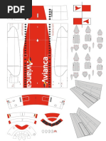 A321neo Latam Papercraft | PDF | Manufactured Goods | Equipment