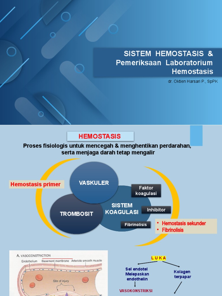 Hemostasis | PDF