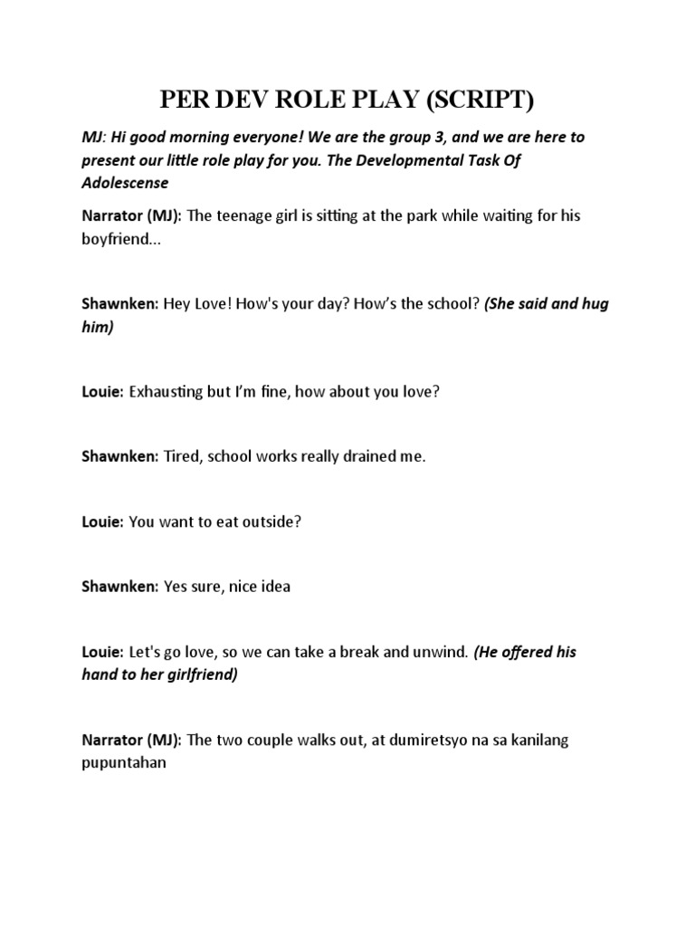 Per Dev Script | PDF