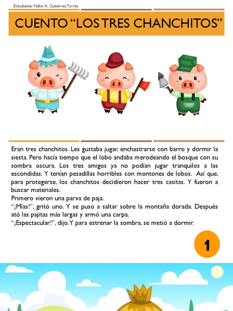 Los Tres Chanchitos PDF | PDF