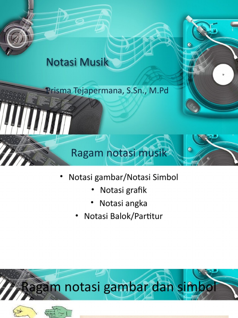 Panduan Notasi Musik | PDF | Seni | Puisi