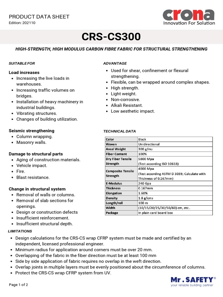CRS CS300 | PDF | Epoxy | Building Engineering