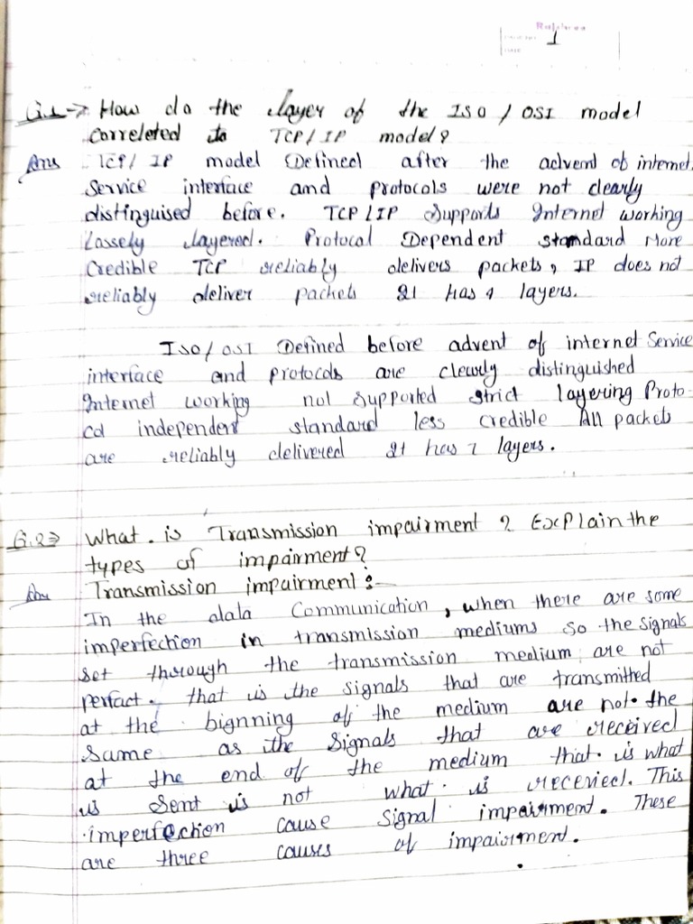 Computer Networks Assignment PDF | PDF | Transmission Control Protocol | Internet