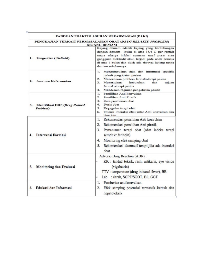 PANDUAN ASUHAN KEFARMASIAN | PDF