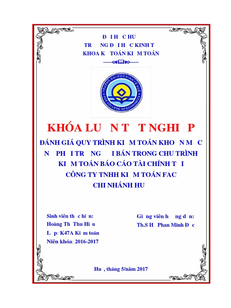 KLTN-K47A. KTKT, thu hiếu | PDF