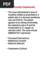 Prometric Test For Nurses Sample Questions | PDF | Hypoglycemia | Stroke