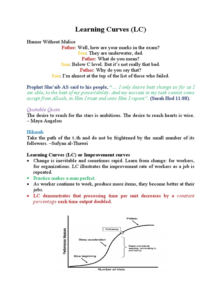 Learning Curves | PDF