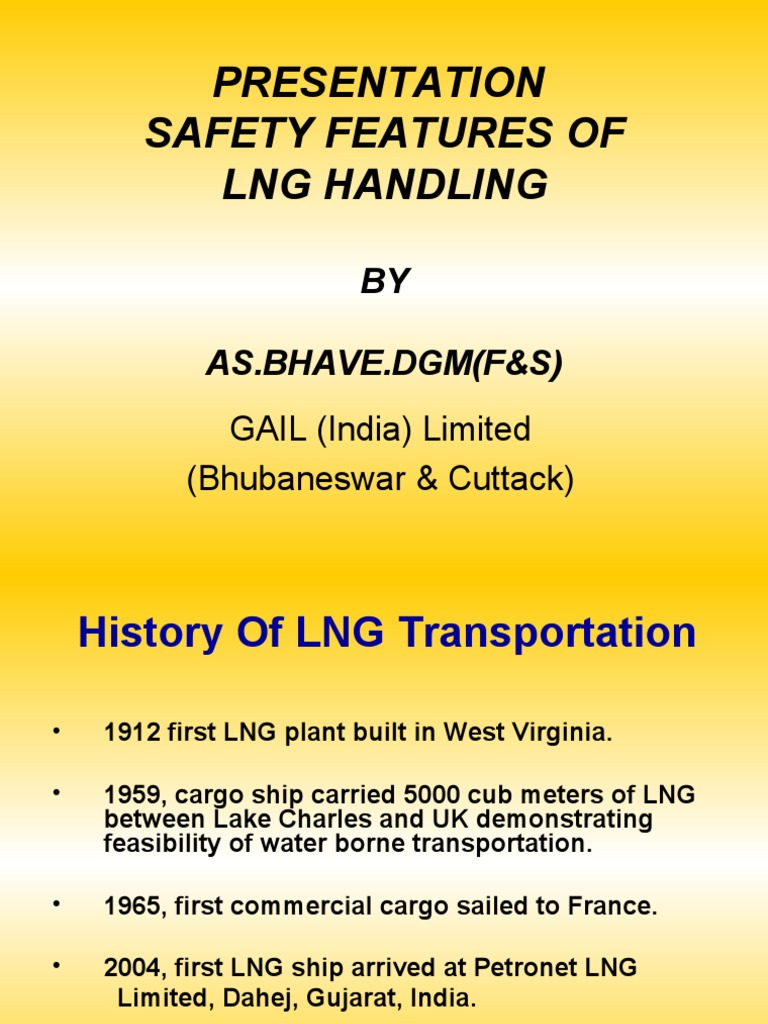 LNG Presentation | PDF | Liquefied Natural Gas | Natural Gas