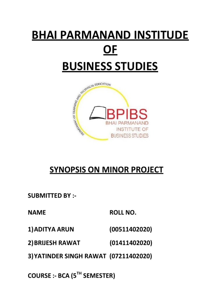 Synopsis of Bank Management System | PDF | Banks | Debit Card