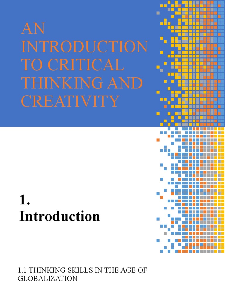 Chapter 1 Final | PDF | Thought | Critical Thinking