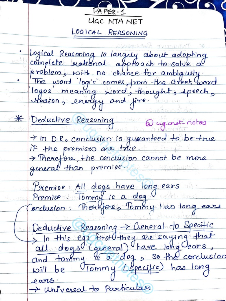 Logical Reasoning - Unit 6 PDF | PDF