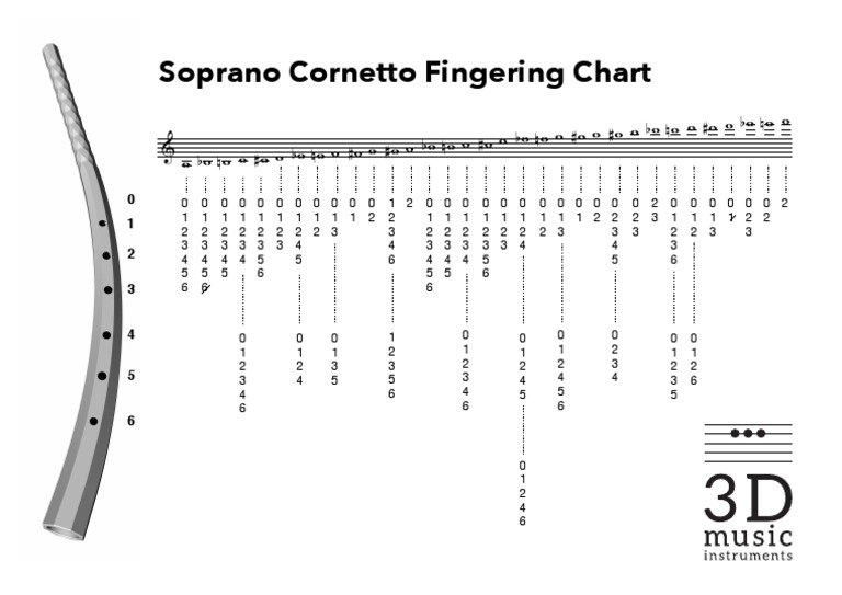Soprano Cornetto Fingering Guide | PDF