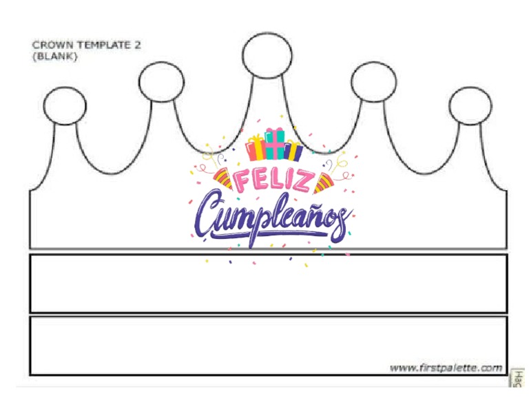 Corona Feliz Cumpleaños | PDF