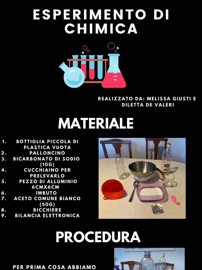 Esperimento Chimica | PDF