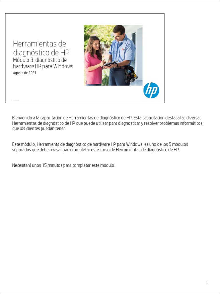 Diagnóstico Hardware HP Windows | PDF | Microsoft Windows | Bios