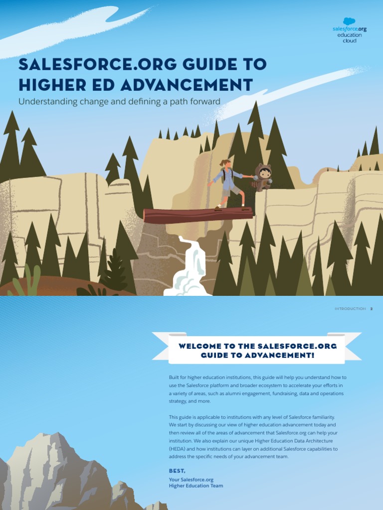 Salesforce Guide for Higher Ed Advancement | PDF | Fundraising ...
