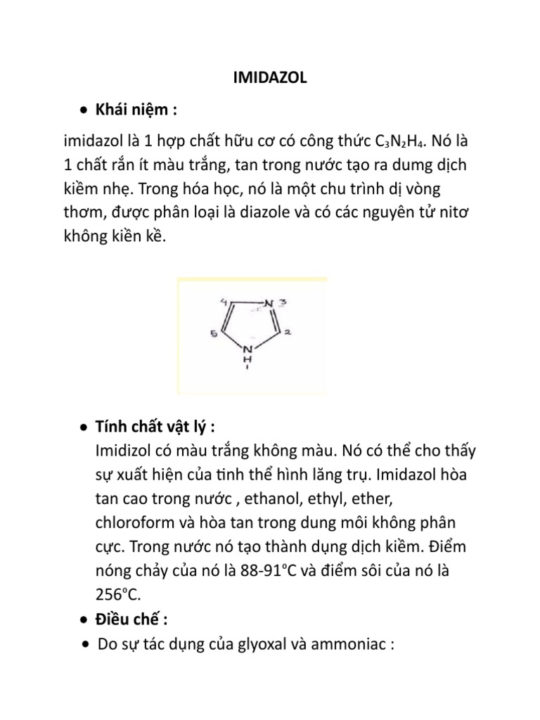 Imidazol | PDF