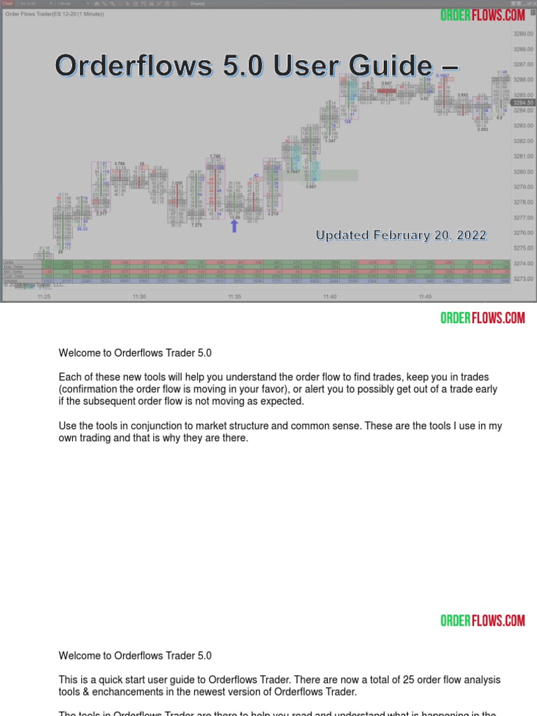 OFT5UserGuideComplete (001-060) | PDF | Market Trend